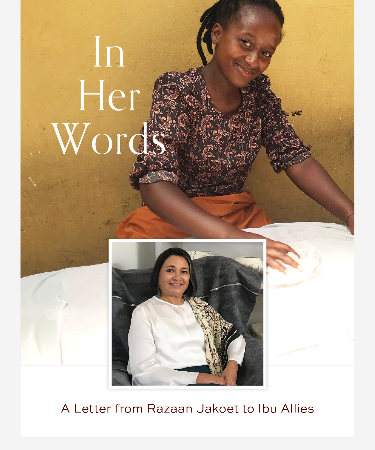 In Her Words: A Letter from Razaan Jakoet to Ibu Allies – Ibu Movement